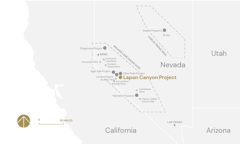 Lapon Canyon Royalty - Nevada Canyon Gold